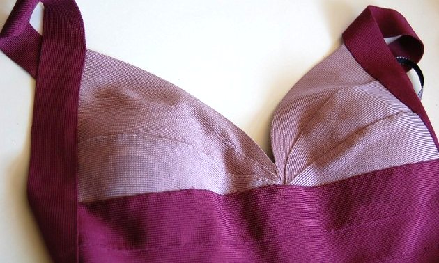 How to Add Bra Cups to Herve Leger Bandage Dresses - Lollipuff